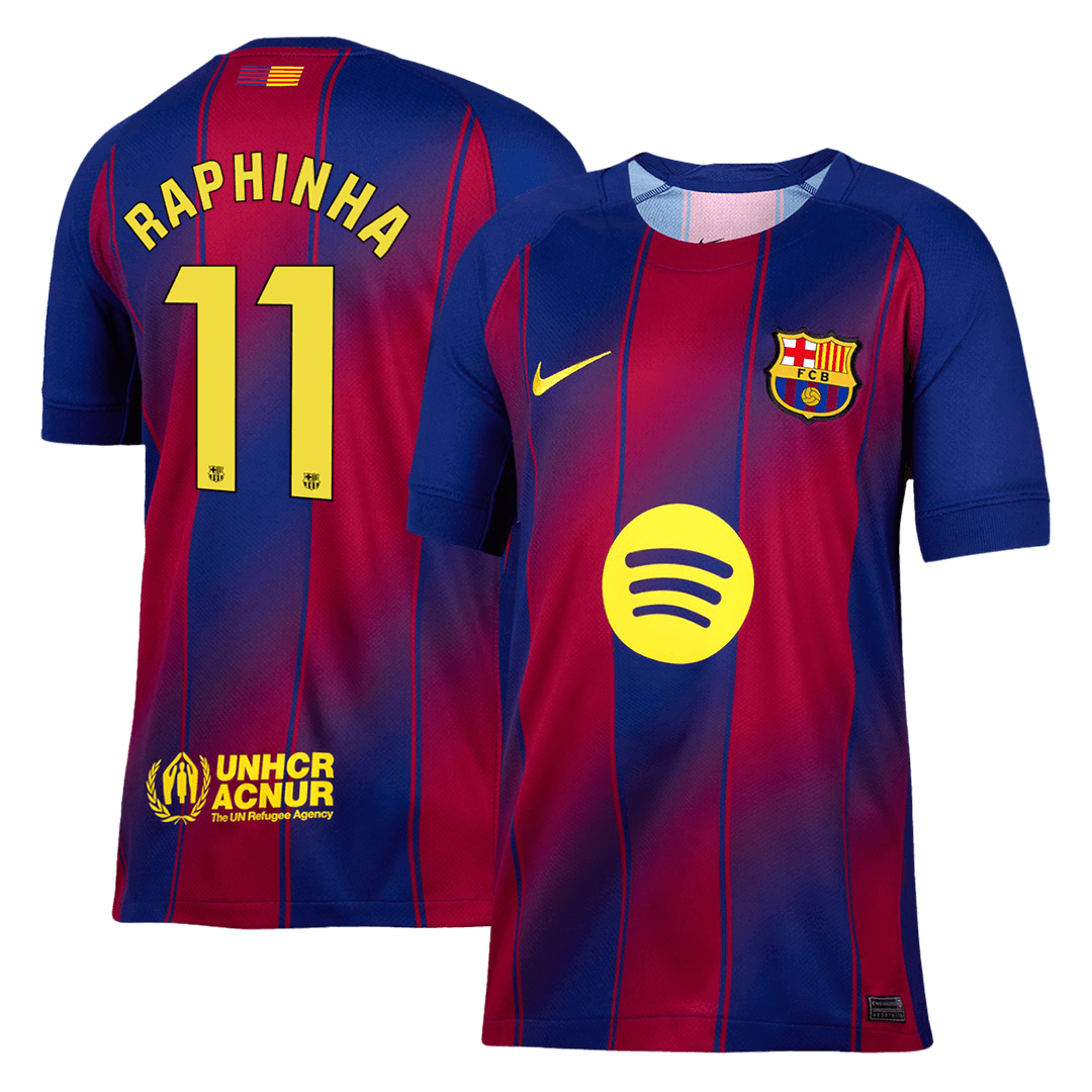 RAPHINHA #11 Barcelona Home Jersey 2025/26 | MineJerseys