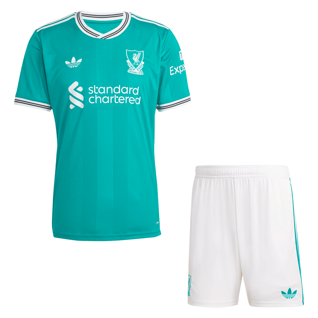Liverpool Third Away Jersey Kit 2025/26 | MineJerseys